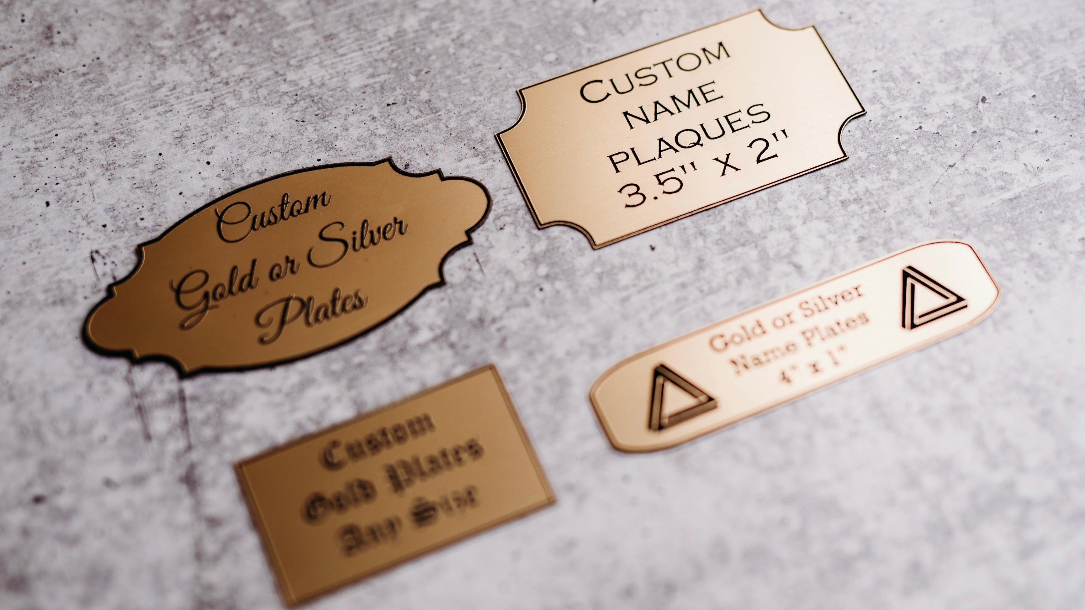 Award Plates – K&K Arts